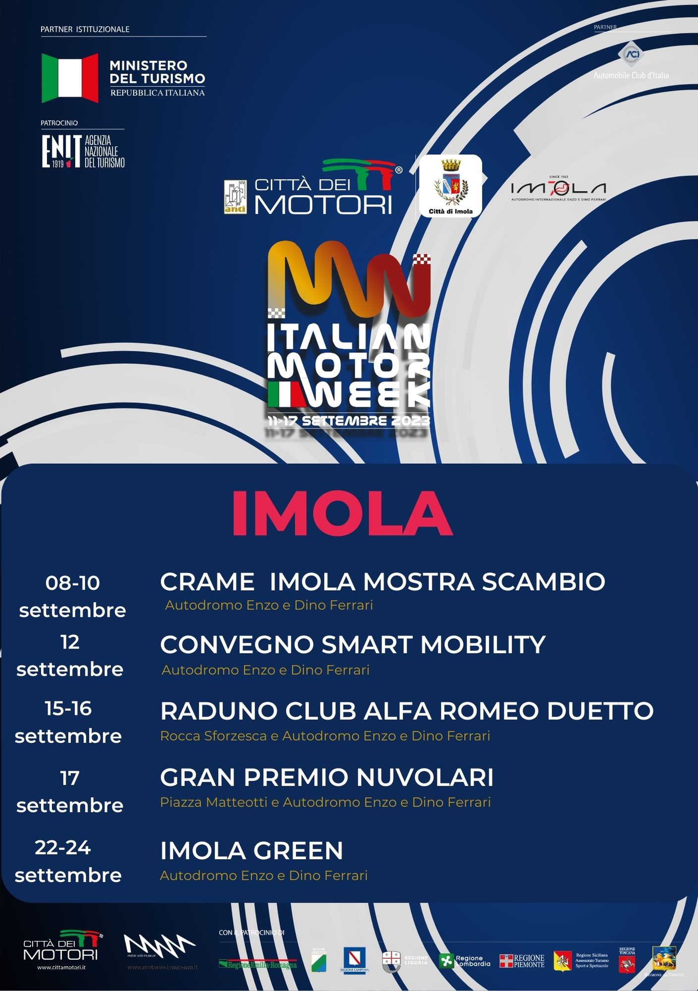 Imola protagonista all'Italian Motor Week vetrina del 'Made in Italy ...