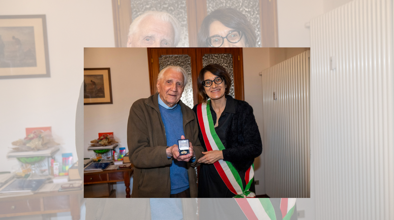 Graziano Gambetti compie 100 anni, la Città di Imola gli rende omaggio - Comune di Imola